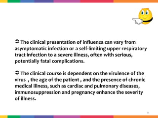 Clinical manifestations of influenza | PPT