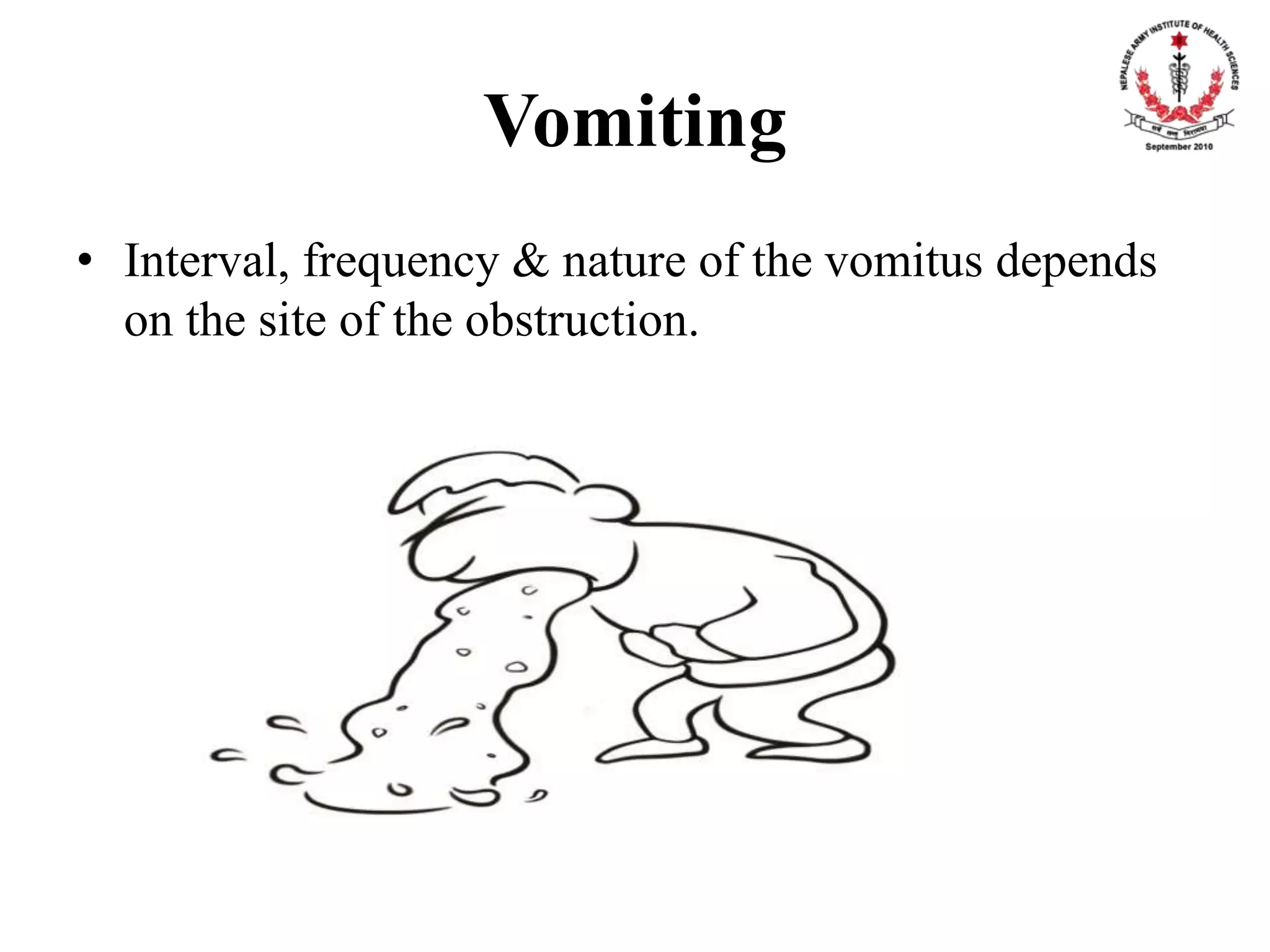 Clinical Manifestations of Intestinal Obstruction (Constipation) | PPTX