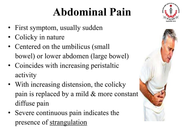 Clinical Manifestations of Intestinal Obstruction (Constipation) | PPTX