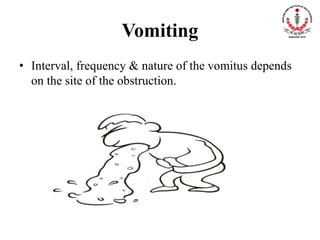 Clinical Manifestations of Intestinal Obstruction (Constipation) | PPTX