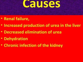 Clinical manifestations of renal diseases st | PPT