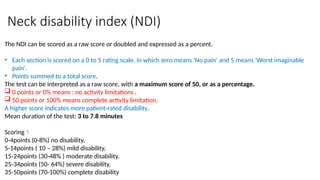 Clinical measurement scales in physical therapy | PPTX