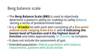 Clinical measurement scales in physical therapy | PPTX