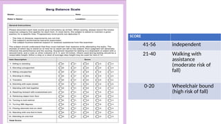 Clinical measurement scales in physical therapy | PPTX
