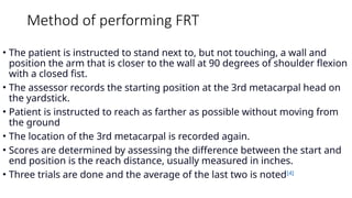 Clinical measurement scales in physical therapy | PPTX