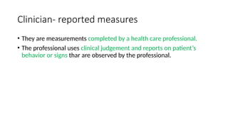 Clinical measurement scales in physical therapy | PPTX
