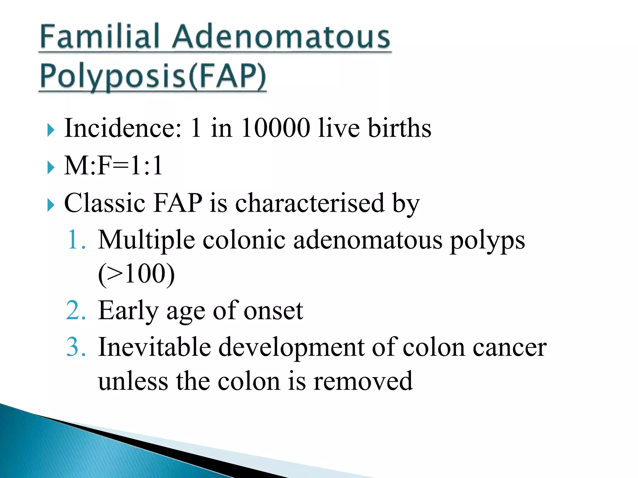 familial adenomatous polyposis | PPTX