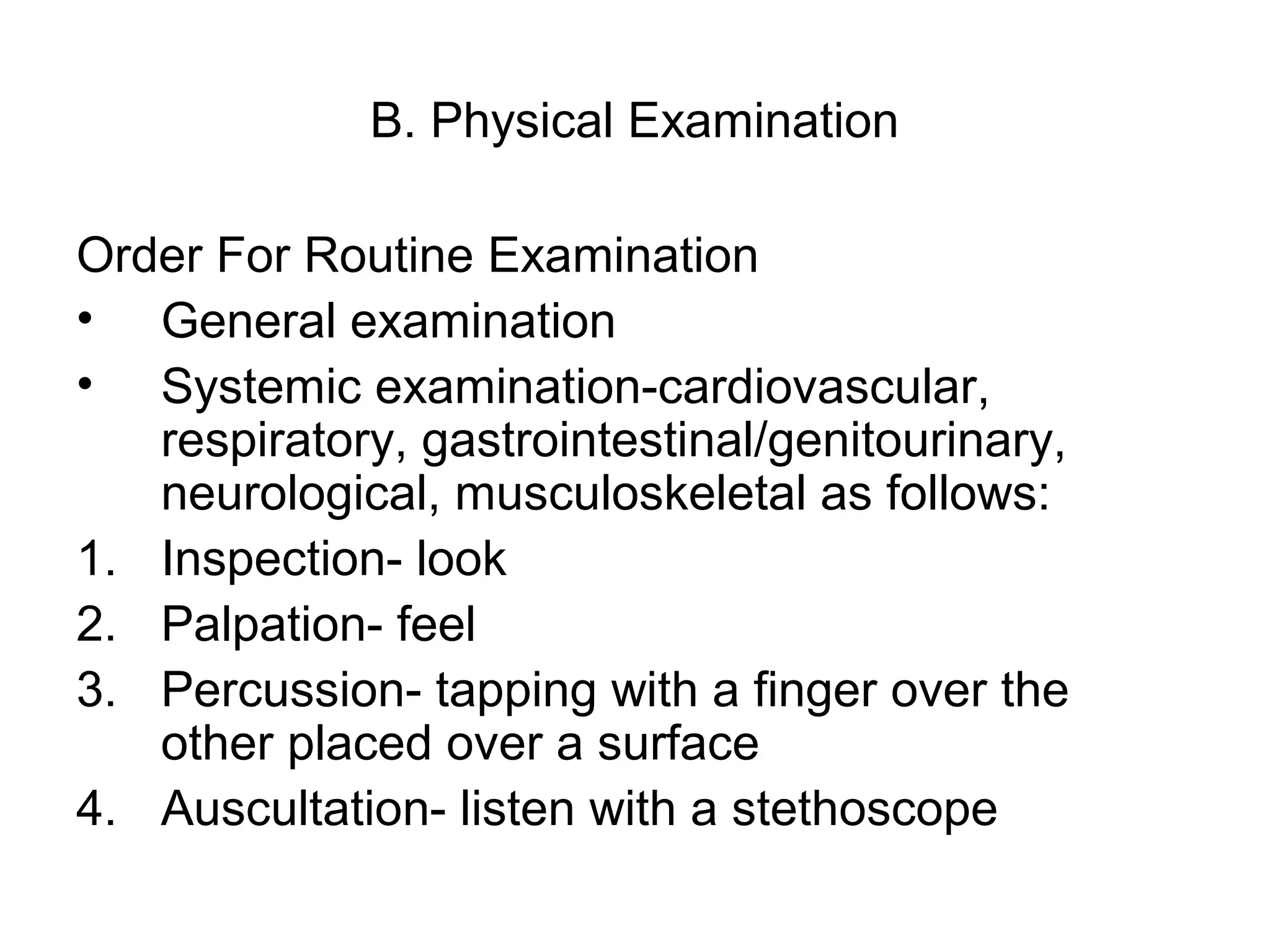 Clinical methods | PPT | Heart and Cardiovascular Diseases | Diseases ...