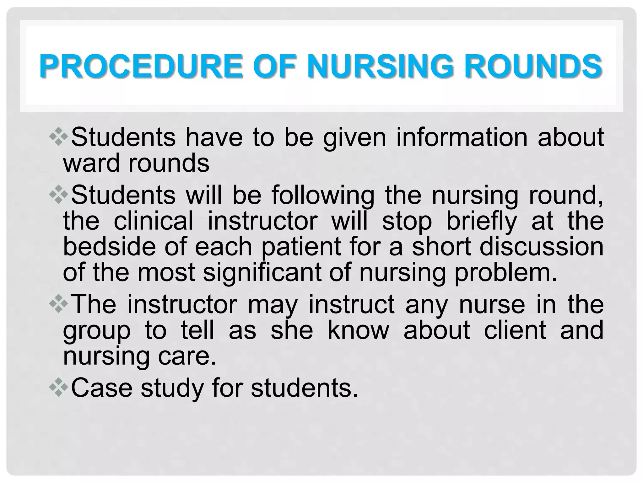 Clinical methods of teaching | PPTX