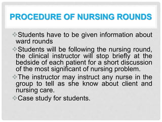 Clinical methods of teaching | PPTX