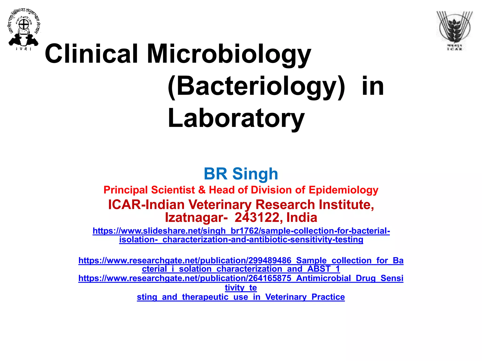 clinicalmicrobiologyinlaboratory-220420045009.pptx
