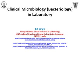 Clinical Microbiology in Laboratory | PPTX
