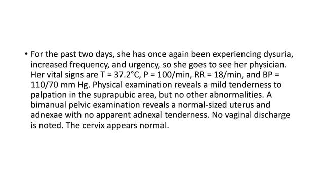 Clinical Microscopy CASE STUDY.pptx | Sexual Conditions | Sexual Health