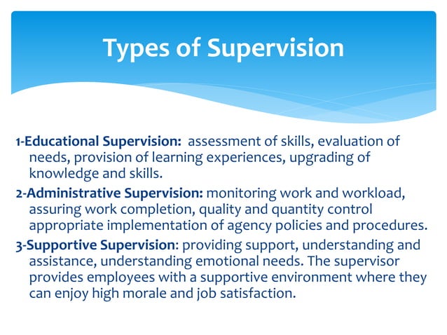Clinical Model of Supervision | PPTX