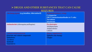 Clinical neurology epilepsy and seizures | PPTX