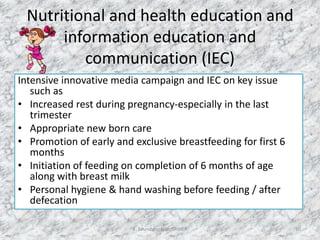 Integrated child development services | PPTX