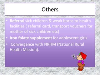 Integrated child development services | PPTX