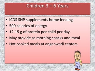 Integrated child development services | PPTX