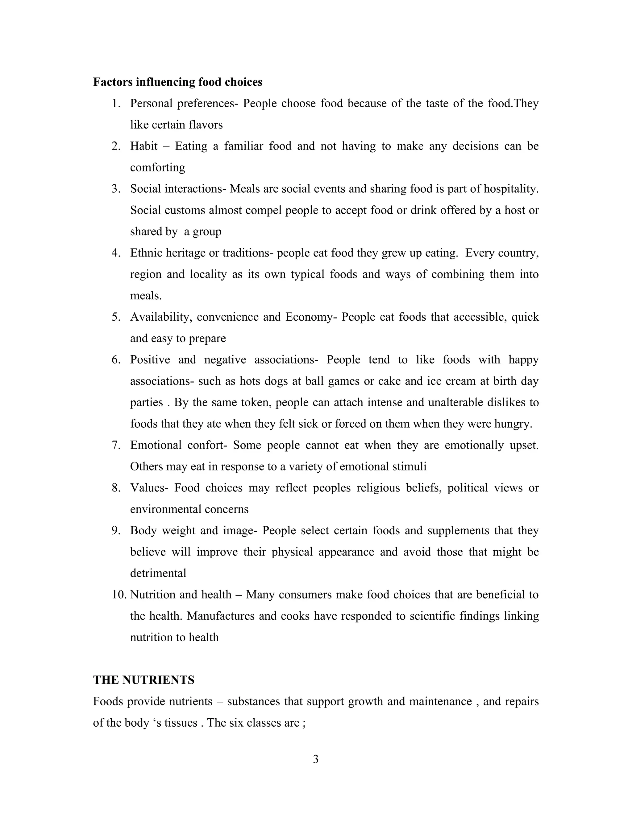 The clinical nutrition Lecture notes presentation | PDF