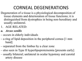 Disorders of the eye | PPTX