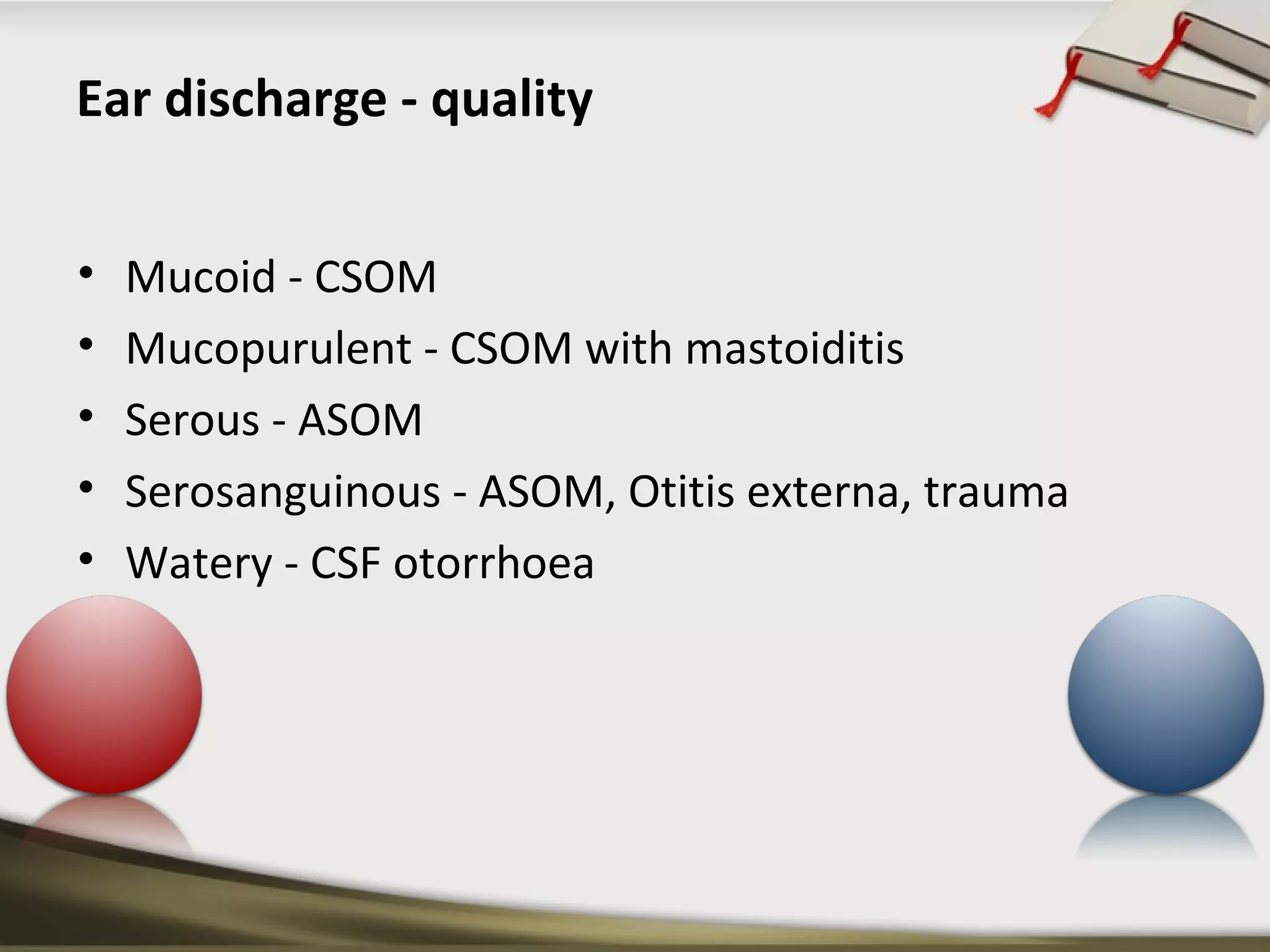 Clinical otology | PPT