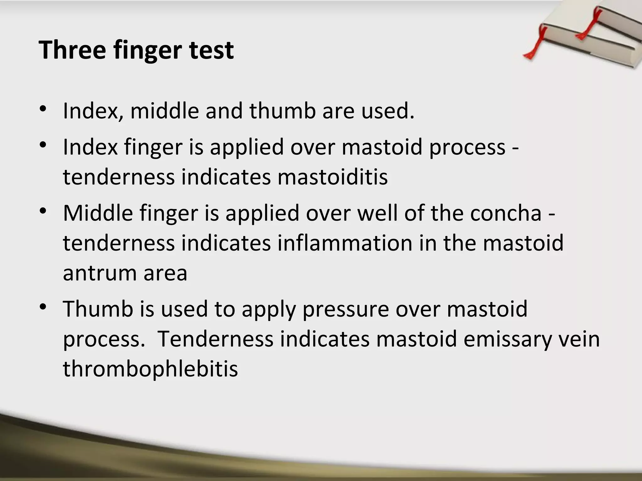 Clinical otology | PPT