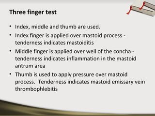 Clinical otology | PPT