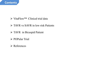 Clinical papers on TAVR | PPTX