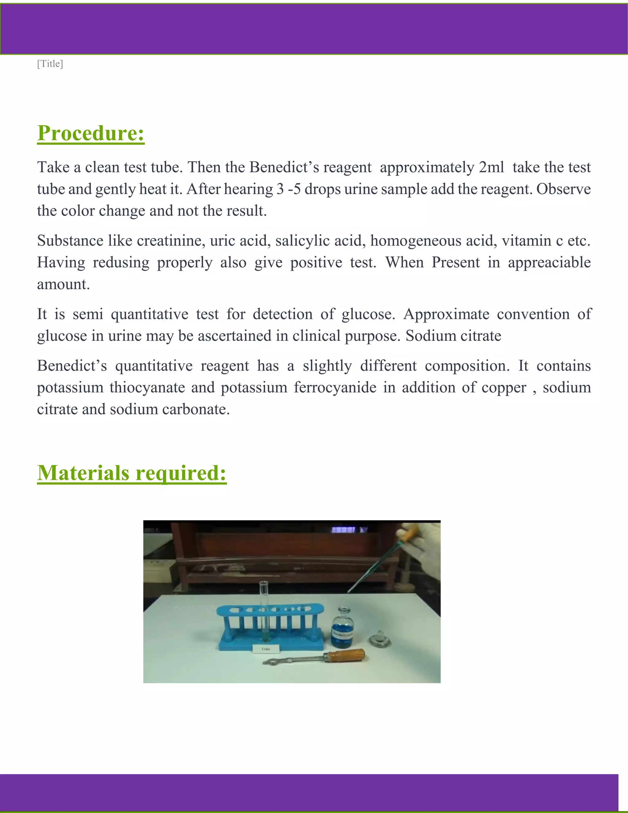 Clinical pathology Notes | PDF