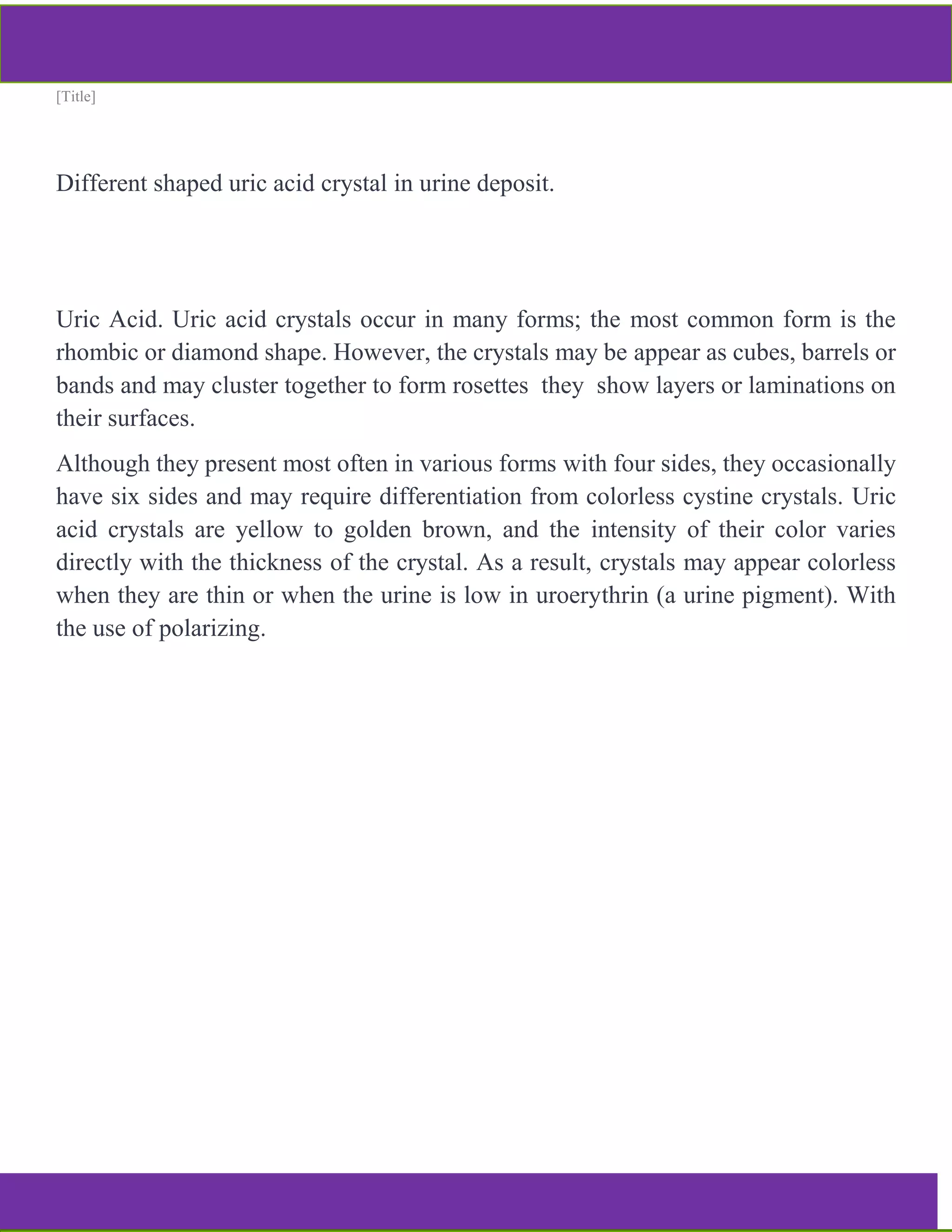 Clinical pathology Notes | PDF