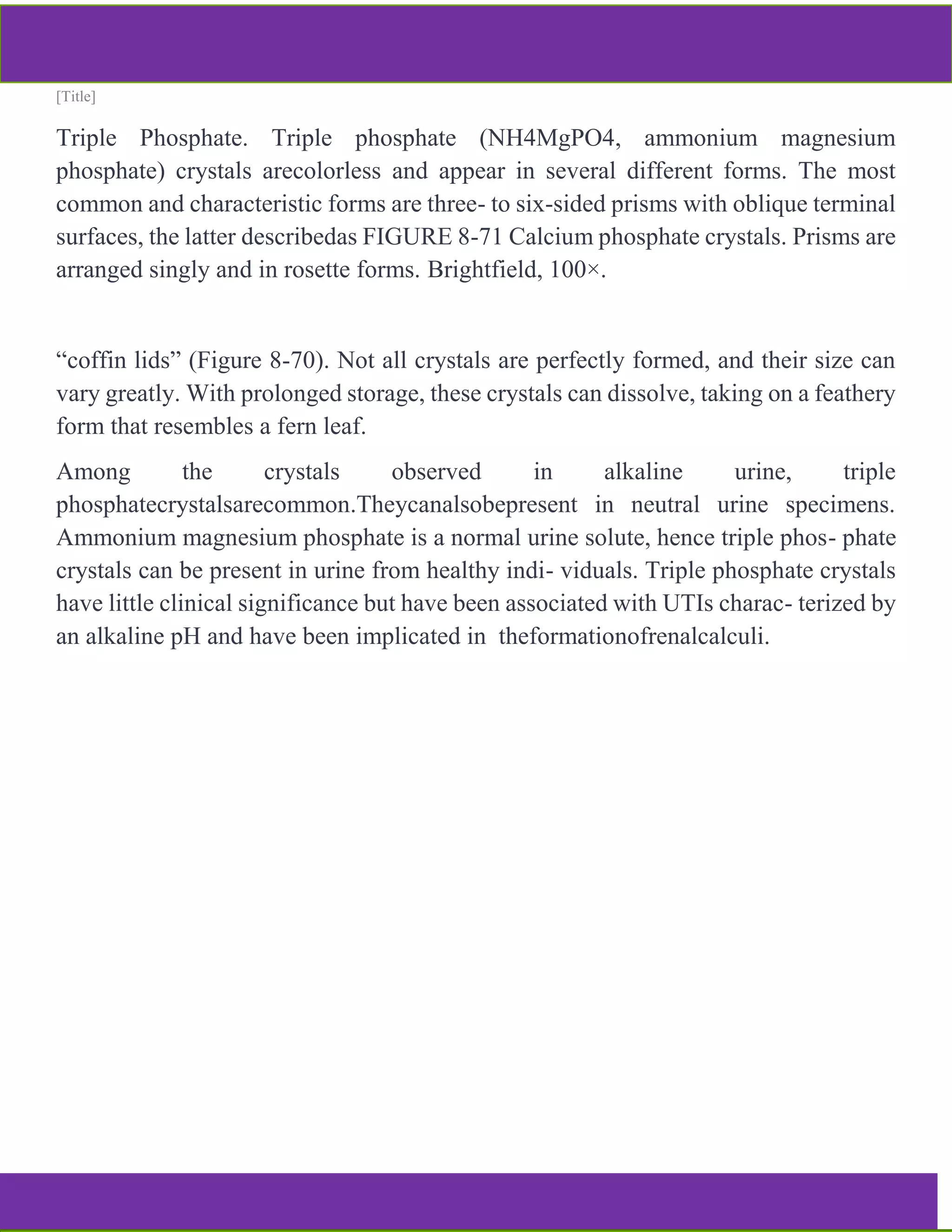 Clinical pathology Notes | PDF