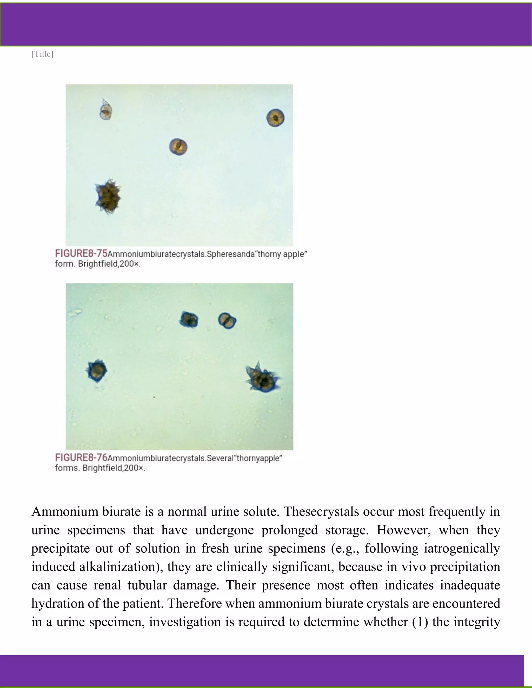 Clinical pathology Notes | PDF