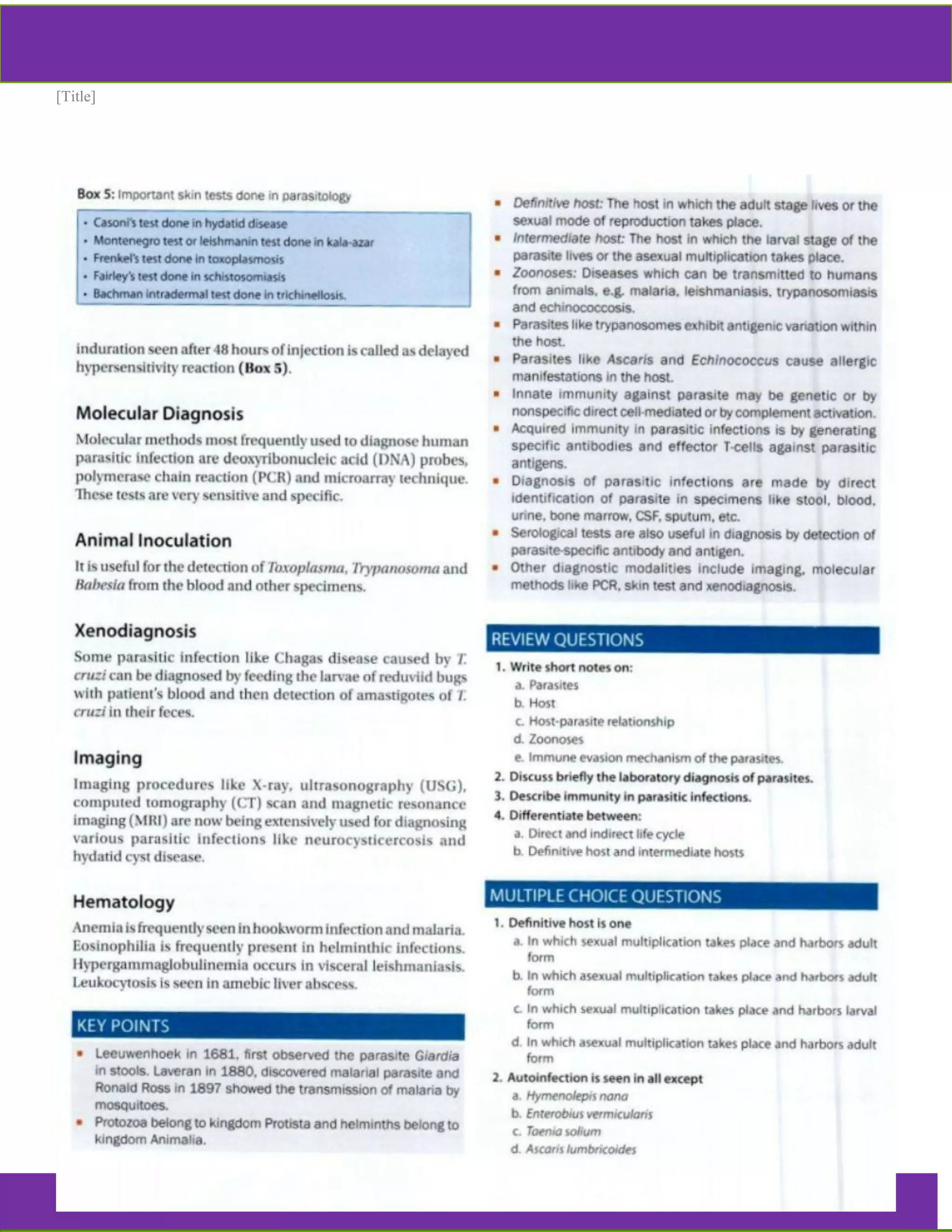 Clinical pathology Notes | PDF