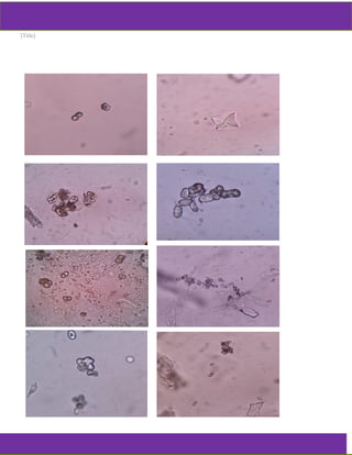 Clinical pathology Notes | PDF