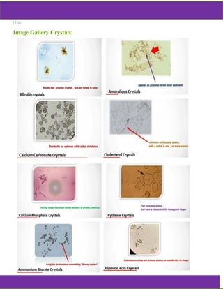 Clinical pathology Notes | PDF