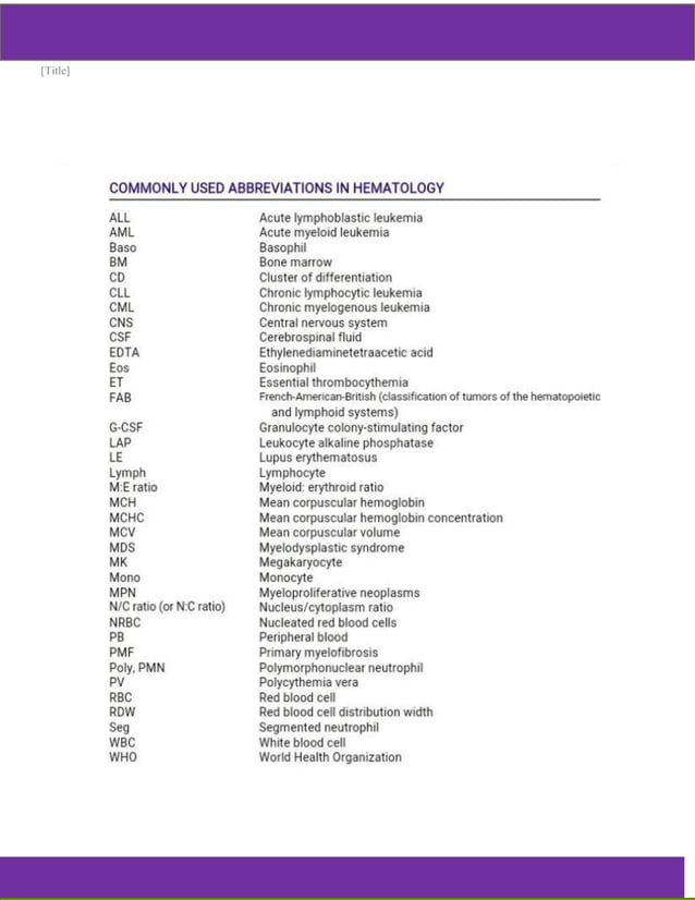 Clinical pathology Notes | PDF | Blood Disorders | Diseases and Conditions