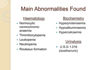Clinical pathology case presentation | PPTX | Blood Disorders ...