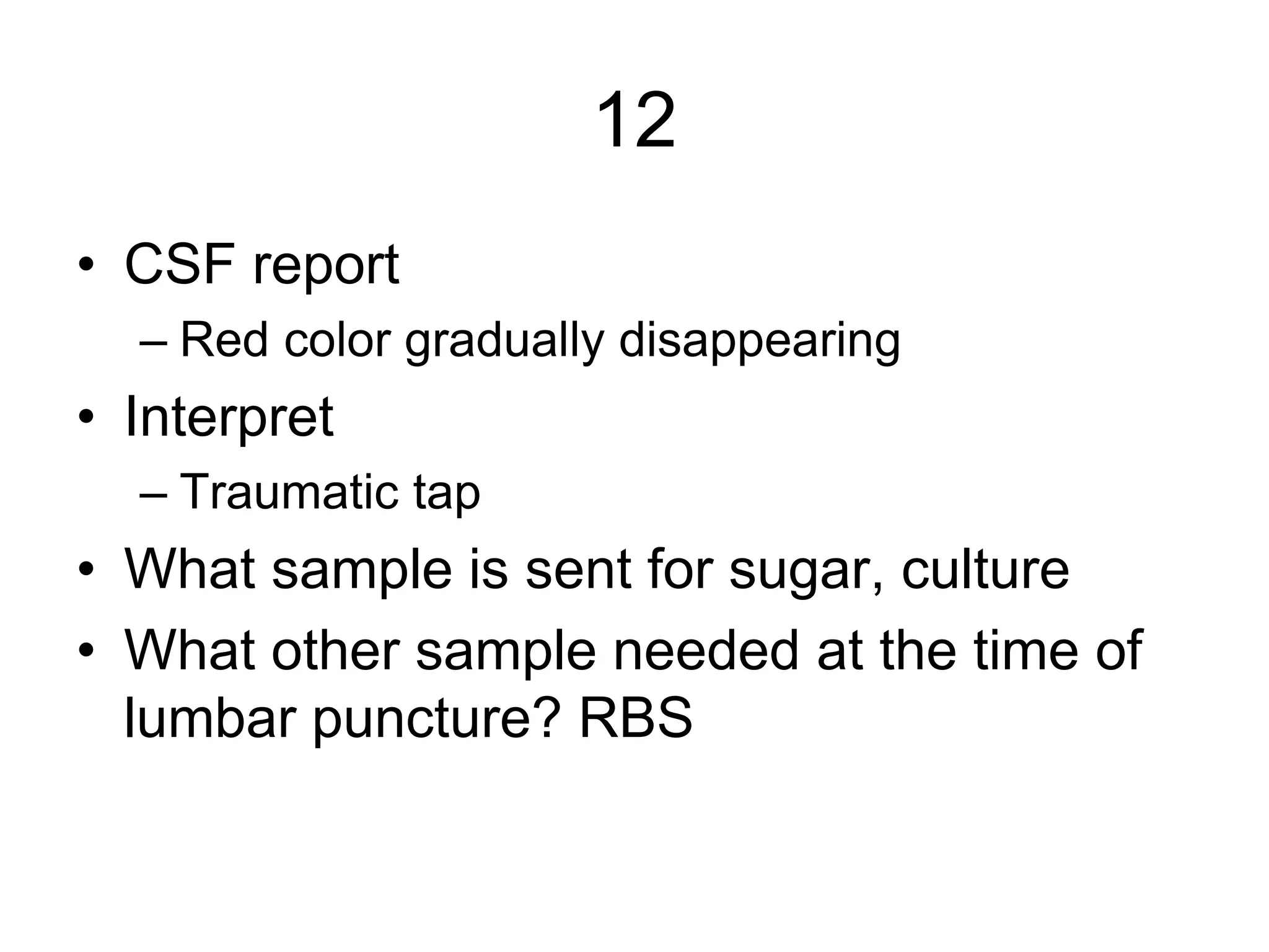 Clinical pathology spots for final MBBS | PDF