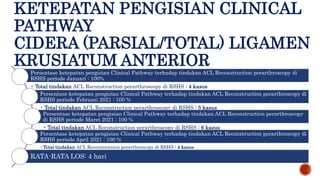 Clinical pathway ACL Departemen Orthopaedi dan Traumatologi.pptx
