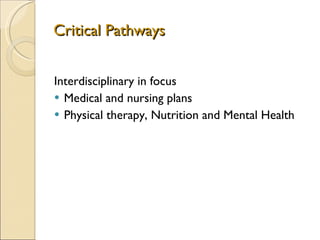 Clinical Pathways | PPT