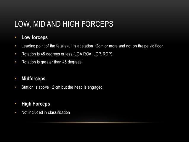 Clinical pelvimetry and Forceps Assisted Vaginal Delivery