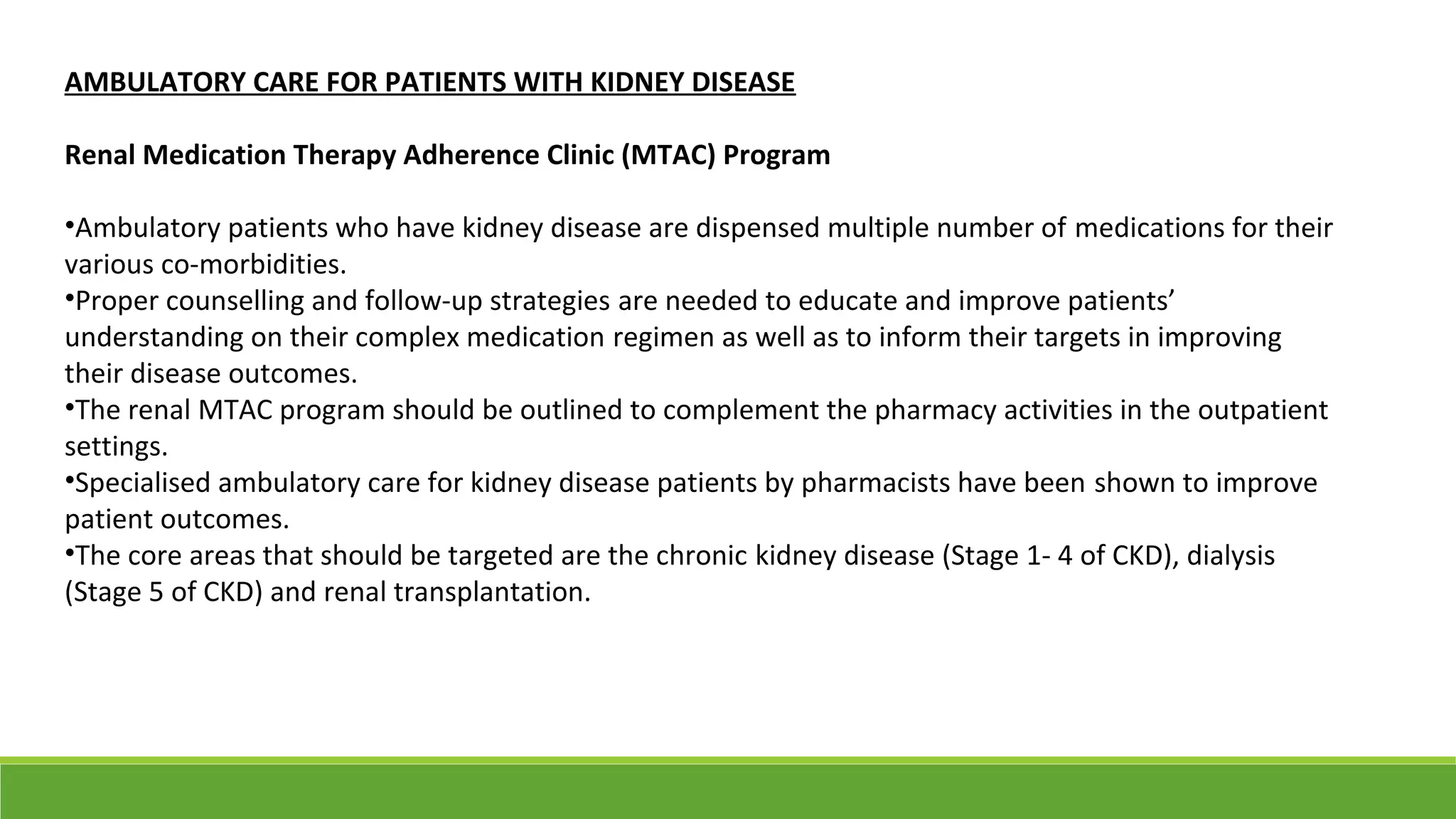 Clinical pharmacist in TB & Renal Ward | PPT