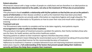 Clinical pharmacist in TB & Renal Ward | PPT