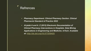 Clinical pharmacists’ sheet & ECPS.pptx