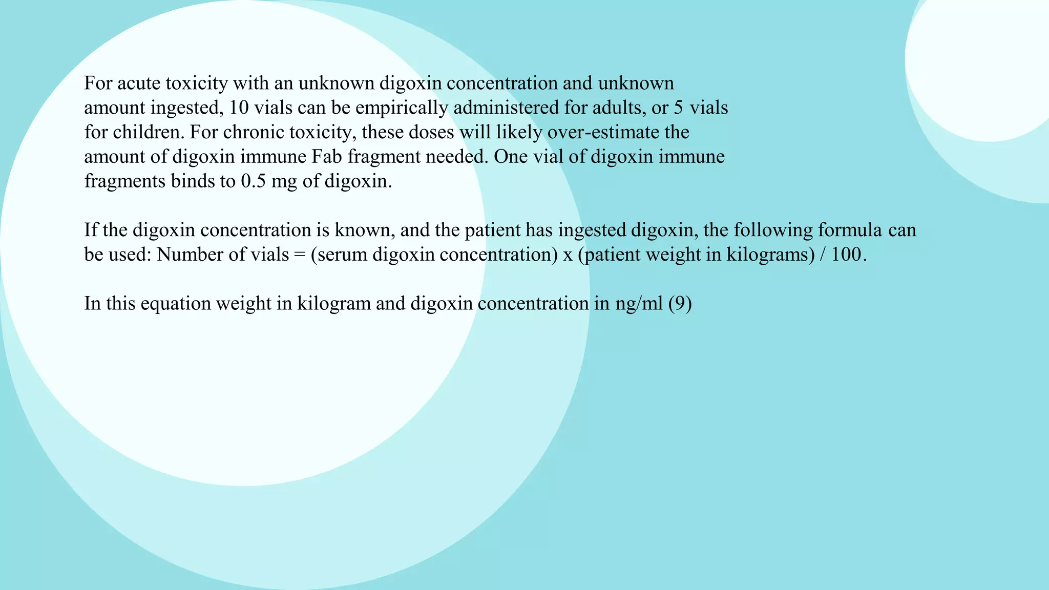 Clinical pharmacokinetic aspects of digoxin | PPT