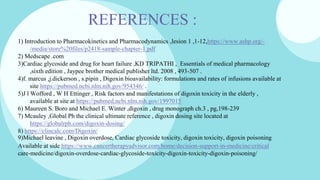 Clinical pharmacokinetic aspects of digoxin | PPT