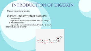 Clinical pharmacokinetic aspects of digoxin | PPT