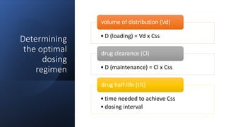 Clinical pharmacokinetics.ppt124556789op | PPTX