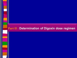 Clinical pharmacokinetics of digoxin | PPT