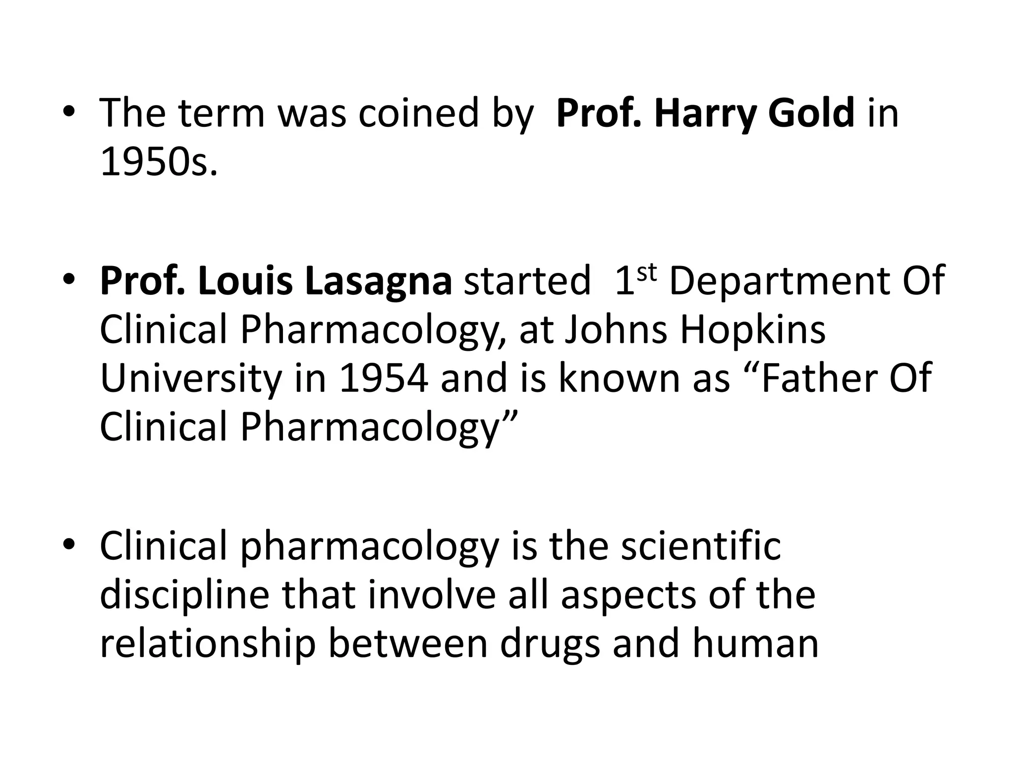 Clinical pharmacology and drug development | PPTX